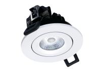 China Smart Spring Adjustable 10W COB LED Downlight 600 Lumen Dimmable 83mm Cutout for sale