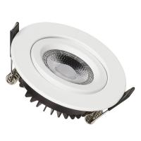 China PF0.9 IP20 75mm Cut Out LED Downlights Shallow Recessed for sale