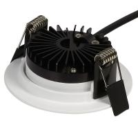 China PF0.9 IP20 75mm Cut Out LED Downlights Shallow Recessed for sale