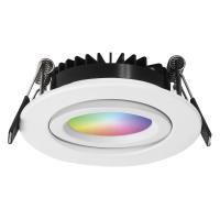 China Colour Changing RGBCW Smart LED Downlight Cool White 5000K for sale