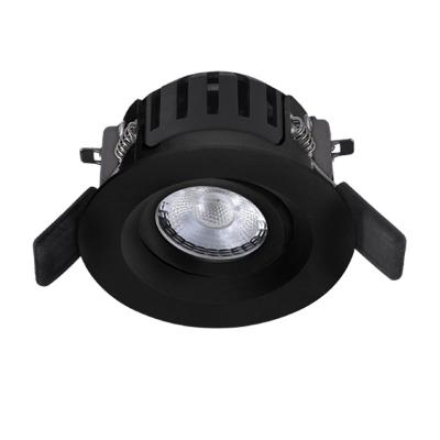 China Slim Cutout 83mm 640lm Dimmable LED Downlights 360 Degree Rotatable for sale