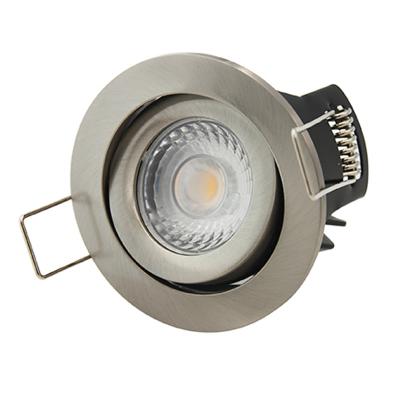 China Mini 500lumens Tilting LED Downlights 55mm Cut Out LED Downlights for sale