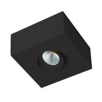 China 8w IP44 Rate Aluminum Color Square Led Surface Mounted Downlight for sale