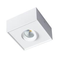 China 8w IP44 Rate Aluminum Color Square Led Surface Mounted Downlight for sale