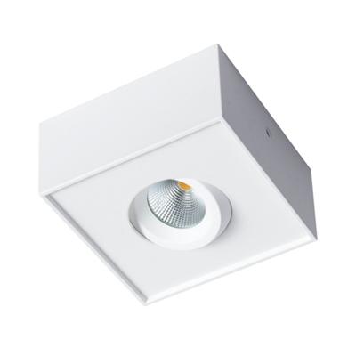 China 8w IP44 Rate Aluminum Color Square Led Surface Mounted Downlight for sale