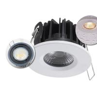 China 8W 60 Minutes Fire Rated Downlight Round Aluminum Housing for sale