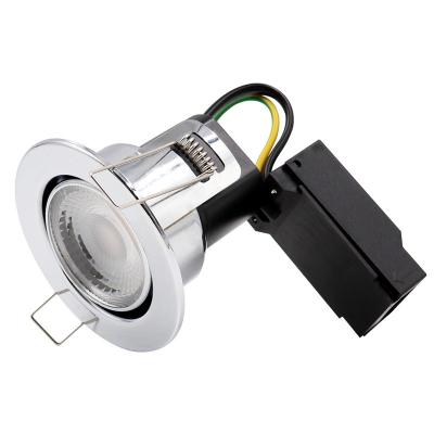 China Fire Rated 5W IP44 Adjustable Downlights 65mm Cut Out LED Downlights for sale