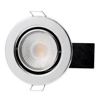 China Fire Rated 5W IP44 Adjustable Downlights 65mm Cut Out LED Downlights for sale