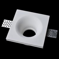 China Embedded Gypsum Ceiling LED Lights Height 62mm Trimless LED Downlights for sale