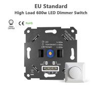 China Vertex AC220V 600W LED Dimmer Switch EU Standard for sale