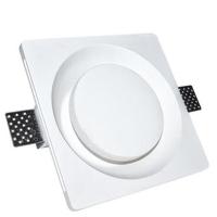 China 200x200mm Trimless Gu10 Downlight Anti Glare Recessed Plaster Lights for sale