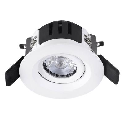China 83mm Cutout 8W COB Dimmable LED Spotlight Smart Spring 220-240V for sale