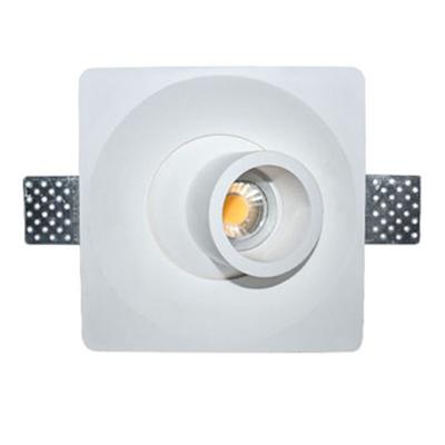 China Square Gypsum Housing Trimless LED Downlights 160x160mm for sale