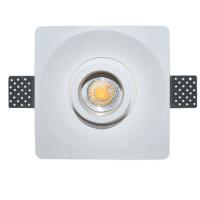 China Square Gypsum Housing Trimless LED Downlights 160x160mm for sale
