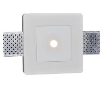 China 120x120mm Mini LED Downlight Gypsum Square LED Fixture for sale