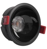 China Cutout 75mm Honeycomb LED Lights 7w LED Ceiling Downlight for sale