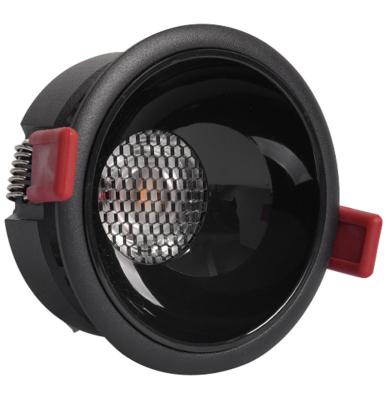 China Cutout 75mm Honeycomb LED Lights 7w LED Ceiling Downlight for sale