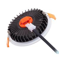 China Round Shape 25W Recessed LED Downlight For Department for sale