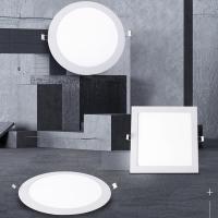 China 18W Round LED Ceiling Light SMD2835 220mm Ultra Slim Surface Panel Light for sale