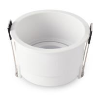 China Round Anti Glare MR16 Downlight Fitting 25 Degree Adjustable for sale