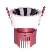 China 12W COB LED Ceiling Downlight With Low Glare Lens for sale