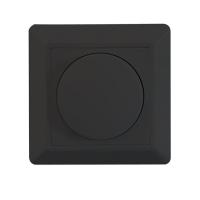 China VERTEX Black Trailing Edge LED Dimmer Switch 300W 220-240V for Dimmable Lights for sale