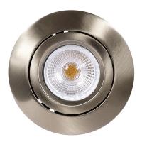China Tiltable 360lm LED Recessed Spot Light Warm White 2800K for sale
