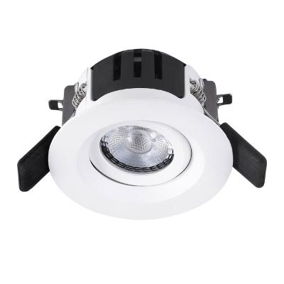 China Residential 8W Tilt LED Downlight Round IP44 Bathroom Spotlights for sale