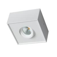 China Living Room PF0.9 Surface Mounted Downlight Square 8W LED 132mm Dimmable for sale