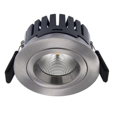 China 360 Universal IP44 Tilt Dimmable LED Spot Downlight 8W 220-240V No Flicker for sale