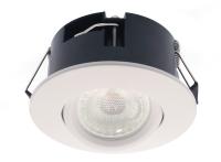 China Dimmable LED Downlight 8W Warm White 220-240V 40 Degree Beam Angle 76mm Cutout for sale