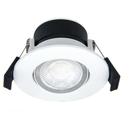 China 3000K - 4000K 5W 500lm 60° BBC Spot Downlights 0-100% Dimmable for sale