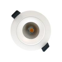 China 360 Degree Rotating Nordic Gyro Downlight 8W Dim2Warm Warm Dimming COB LED 600lm for sale