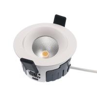 China 360 Degree Rotating Nordic Gyro Downlight 8W Dim2Warm Warm Dimming COB LED 600lm for sale