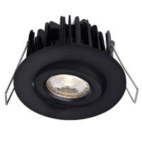 China IP44 Tilt 8w Span 40 High Lighting Round Led Downlights for sale