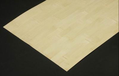 China Natural Bamboo Wood Veneer Paneling - 2500mm Length, 0.3mm/0.5mm Thickness for Interior Applications for sale