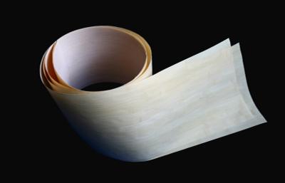 China Bamboo Wood Veneer Sheets 2500mm x 650mm/430mm in 0.3mm/0.5mm Thickness with Horizontal Grain for Furniture for sale