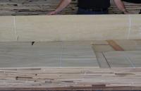 China White Ash Burl Wood Veneer 0.45mm Thickness Sliced Cut for Furniture and Interior Finishing for sale
