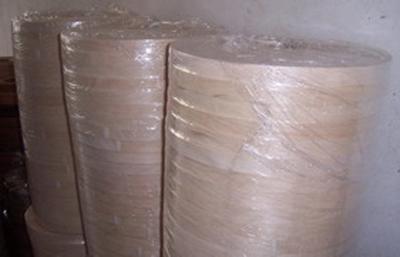 China Birch Wood Veneer Edge Banding with Environmental Glue - 0.50mm Thickness, 150m-200m Length Rolls for sale