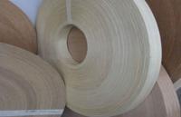 China Natural Wood Edge Banding Veneer for MDF and Furniture - 0.3mm to 3.5mm Thickness, 150m-200m Length Rolls for sale