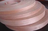 China Sliced Cut Okoume Wood Veneer Edge Banding Rolls - 200m Length, 0.50mm Thickness, 10mm+ Width for Furniture & Plywood for sale