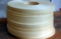 China Slice Cut Okoume Veneer Edge Banding 0.5mm Thickness 200m Roll for Furniture Plywood MDF for sale