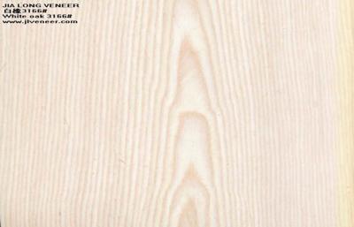 China White Oak Engineered Wood Veneer Sheets 2500-3100mm x 640mm x 0.2-0.6mm for Furniture and Doors for sale