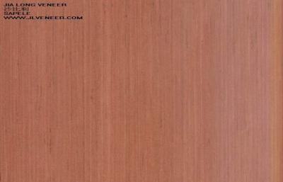 China Brown Sapelli Engineered Wood Veneer 640mm Width 0.2-0.6mm Thickness Sliced Cut for Furniture for sale