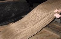 China Dyed Oak Wood Veneer 0.45mm Thickness for Furniture and Decoration - 2000mm Length Custom Sizes for sale