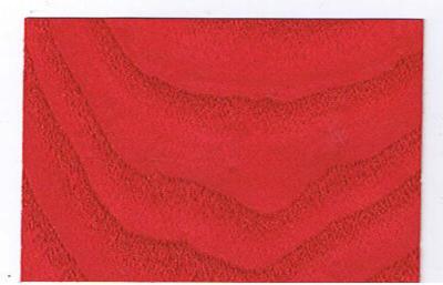 China Red Dyed Ash Wood Veneer Sheets 0.45mm Thickness for Furniture and Decorative Applications for sale