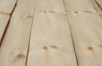 China 0.45mm Yellow Knotty Pine Quarter Cut Veneer with Crown Grain - 2000mm Length, 120mm Width for sale