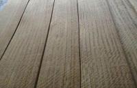 China African Teak Quarter Cut Veneer 0.45mm Thickness with Mineral Lineation for Furniture and Flooring for sale