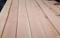 China Pink Quarter Cut Cherry Veneer with Mineral Line - 0.5mm Thickness, 1200-3000mm Length for Furniture & Flooring for sale
