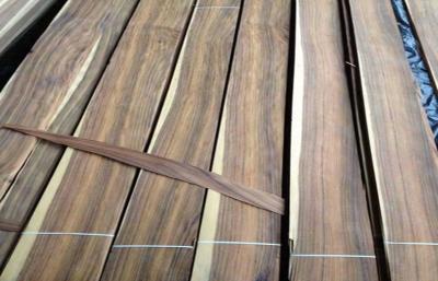 China Santos Rosewood Quarter Cut Veneer 0.5mm Thickness | 2000mm Length Natural Wood for Furniture & Decoration for sale